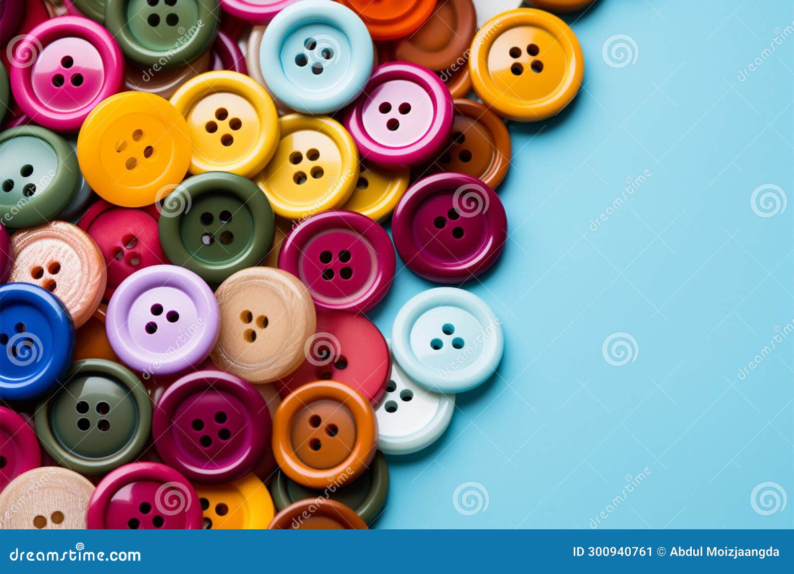 Button Diversity Multicolored Sewing Buttons, Perfect for Textile ...
