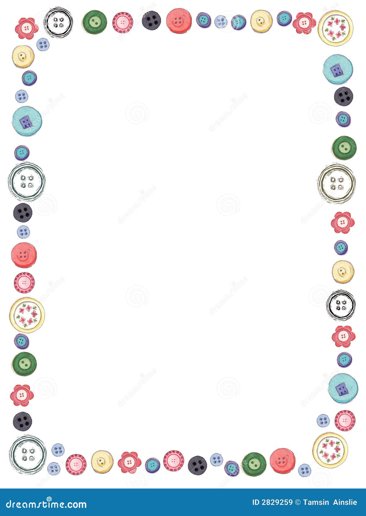 Button frame stock illustration. Illustration of buttons - 2829259