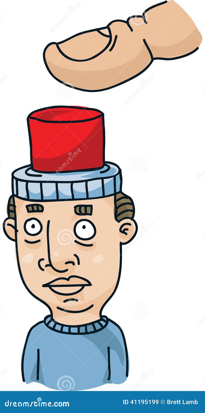 Button Head stock illustration. Illustration of adult - 41195199