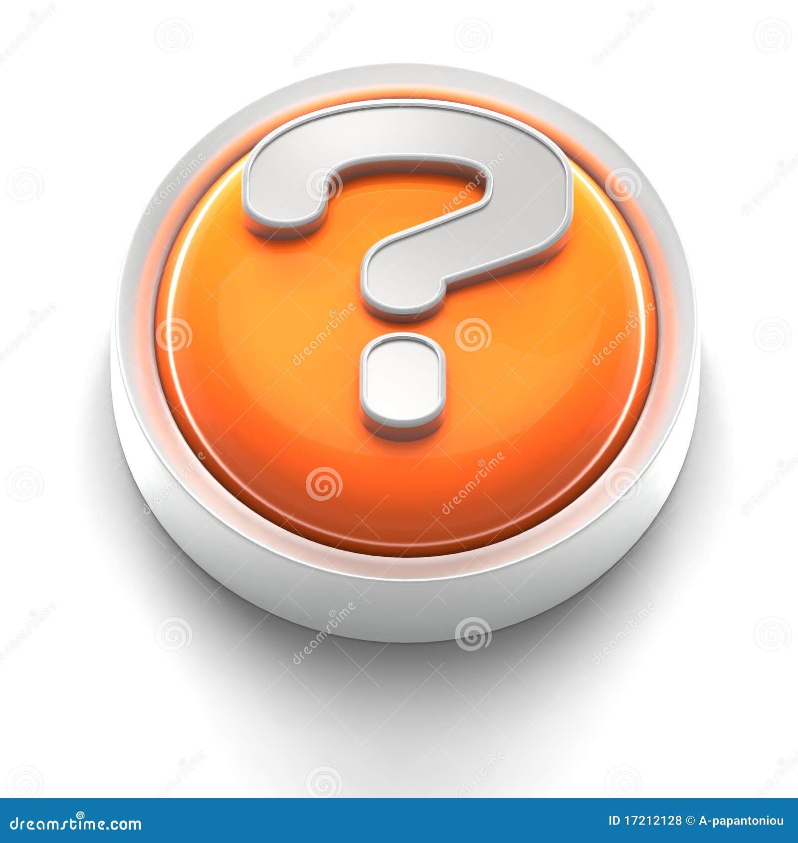 Button Icon: Question stock illustration. Illustration of circle - 17212128