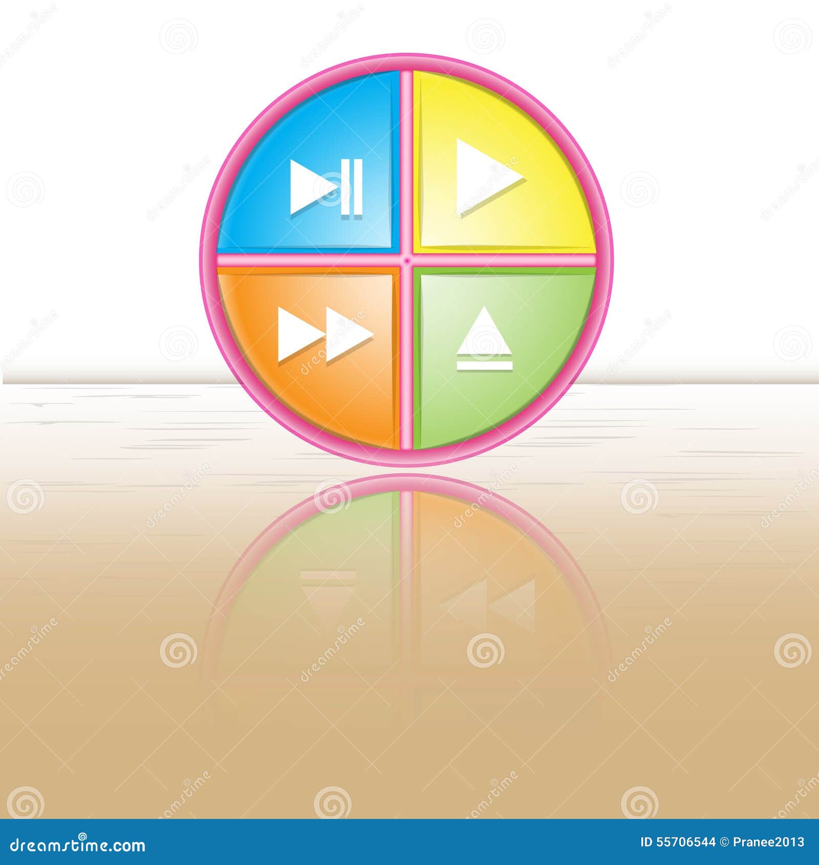 Button icon,reflection stock vector. Illustration of style - 55706544
