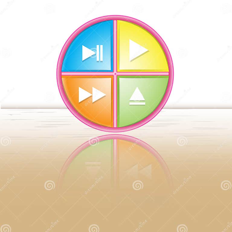 Button icon,reflection stock vector. Illustration of style - 55706544
