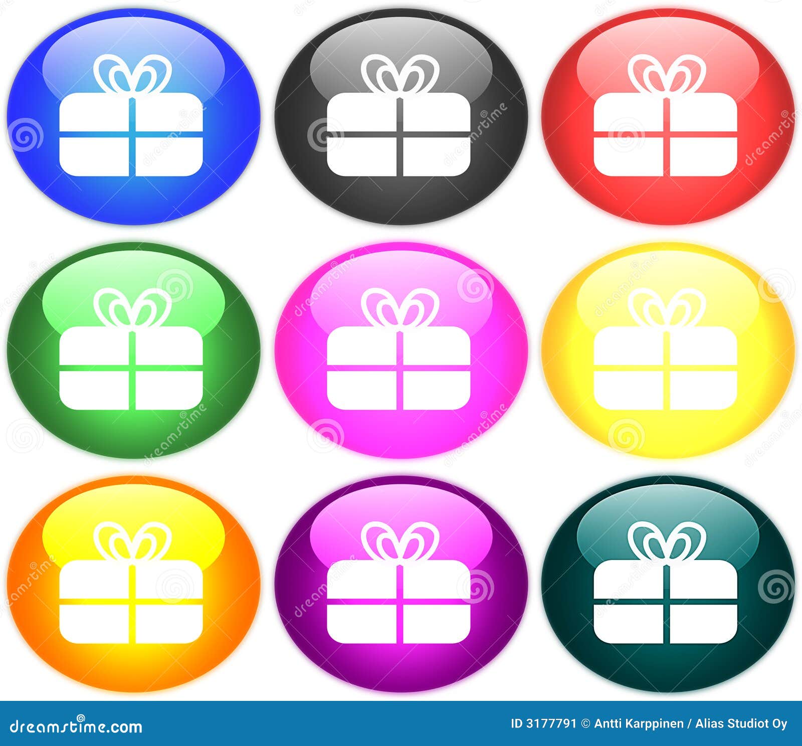 Button illustration stock illustration. Illustration of variations ...