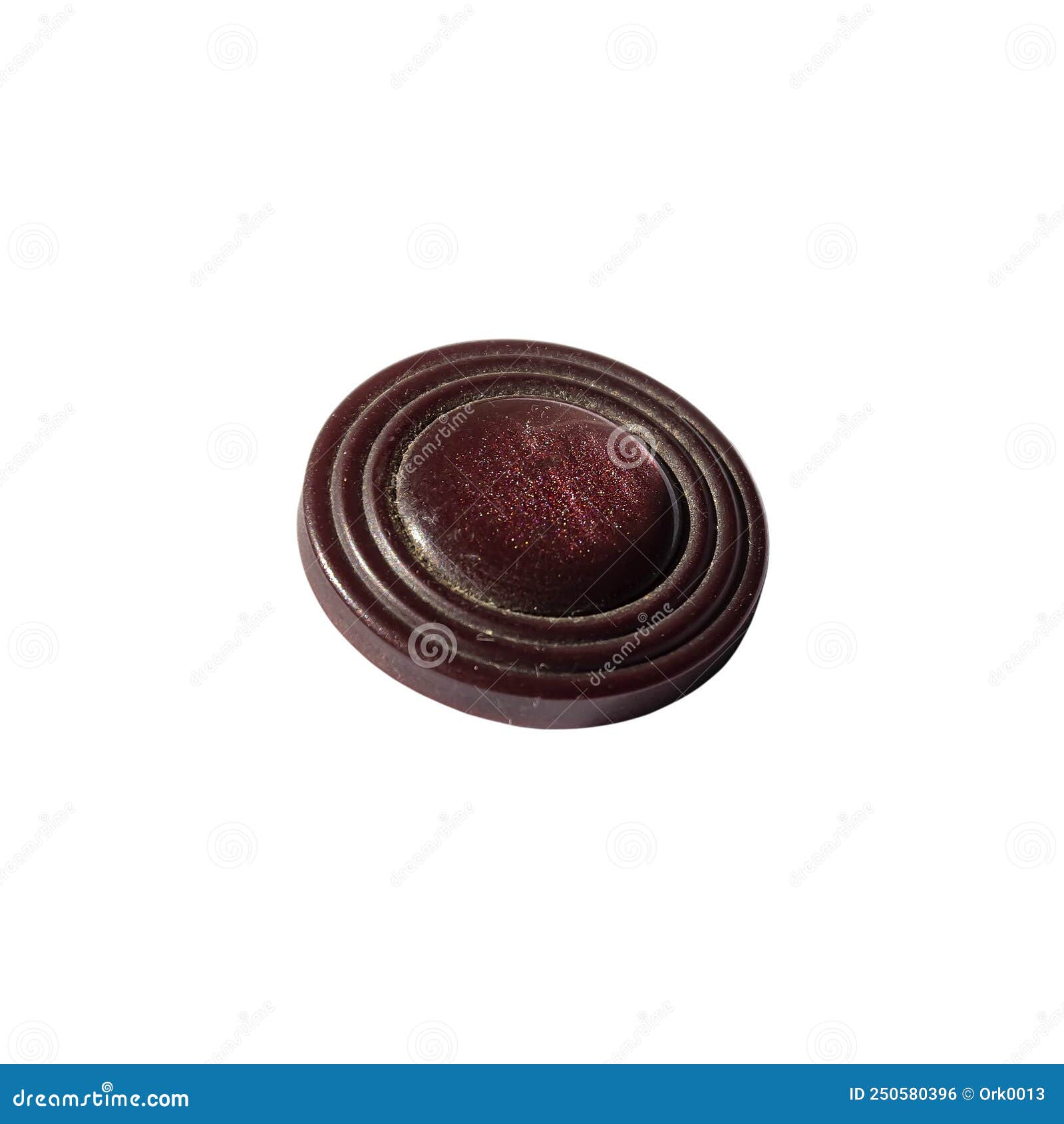 Button, Insulation on a White Background Stock Photo - Image of front ...