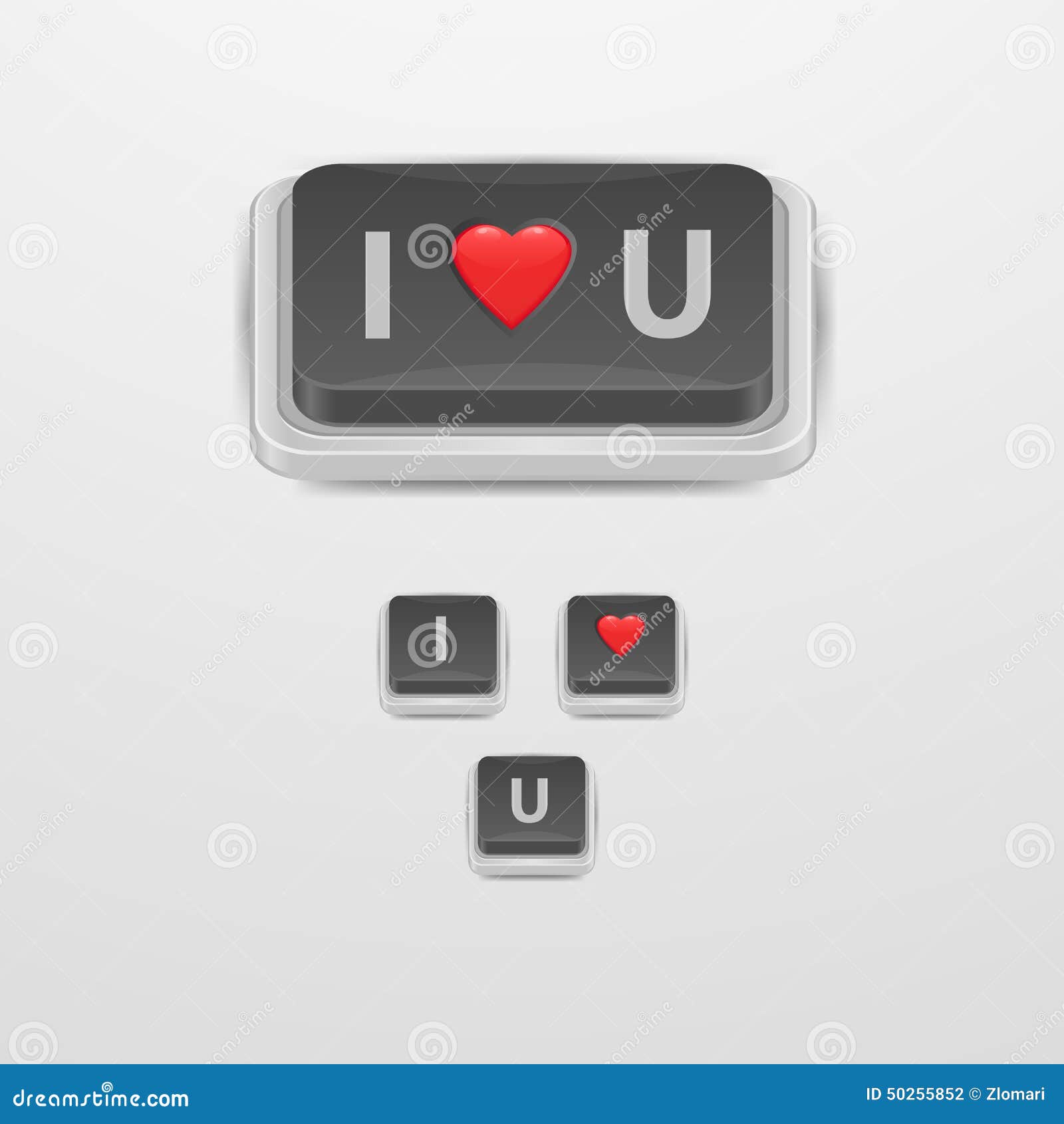 Button Love icon stock vector. Illustration of passion - 50255852