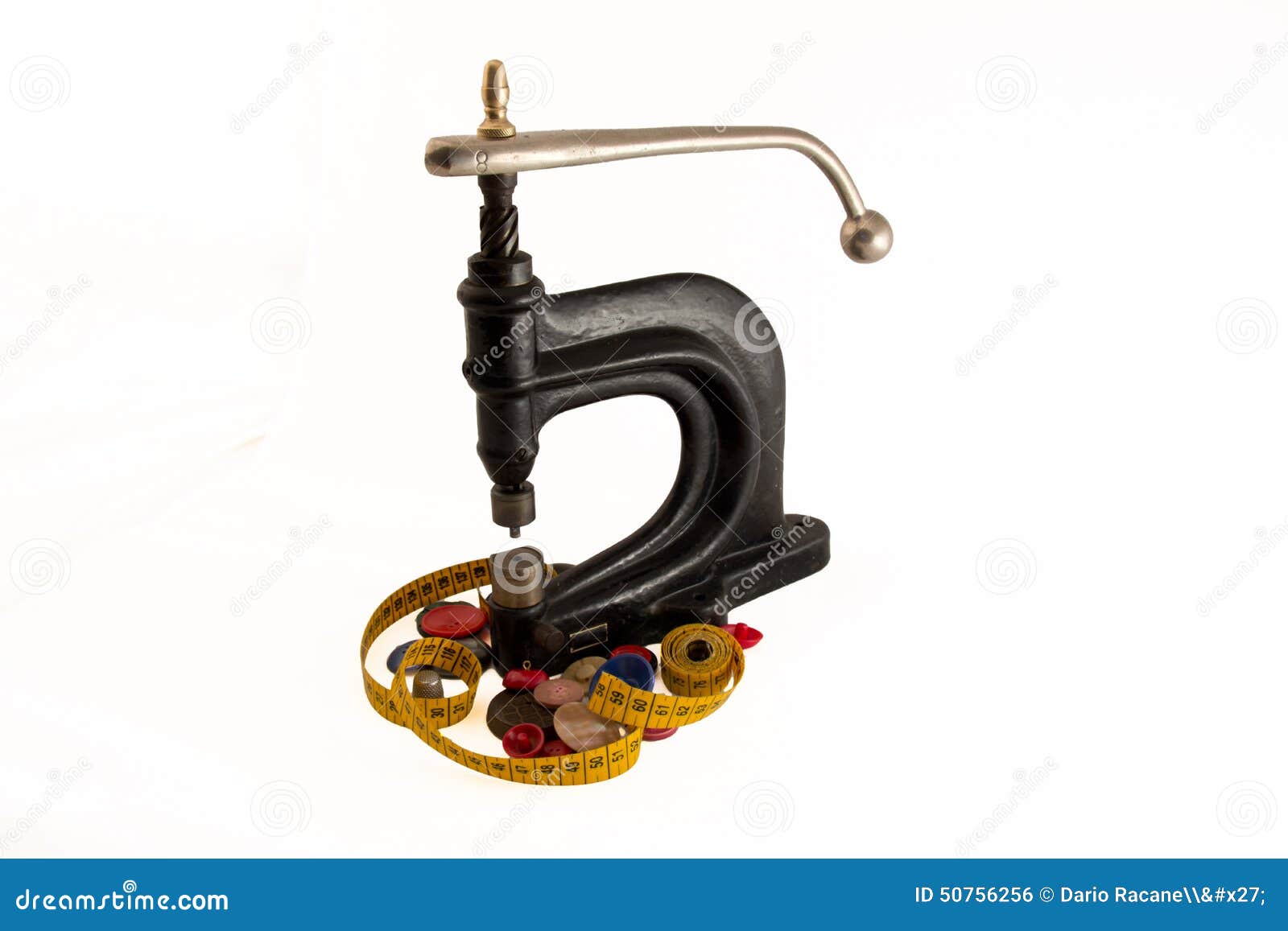 Button makers stock photo. Image of needle, antique, fabric - 50756256