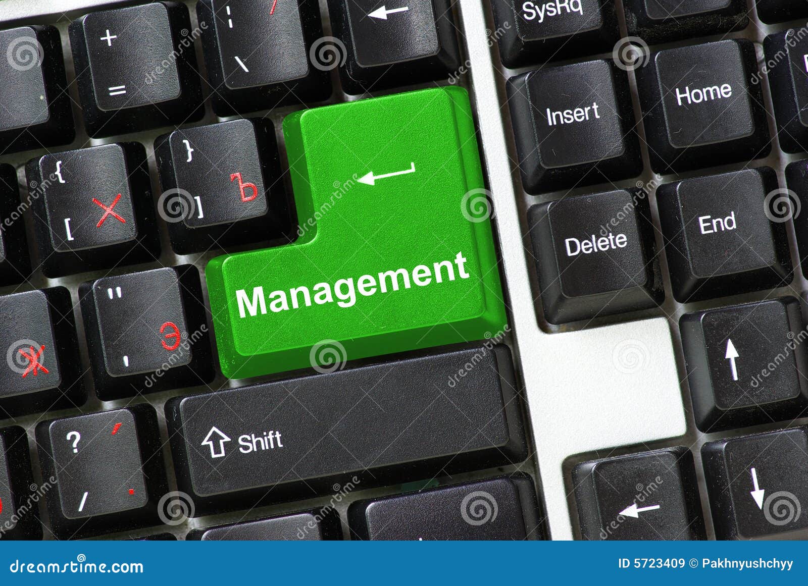 Button of management stock image. Image of innovative - 5723409