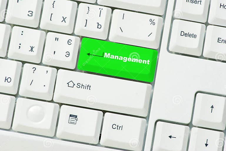 Button of management stock image. Image of help, innovative - 6453399