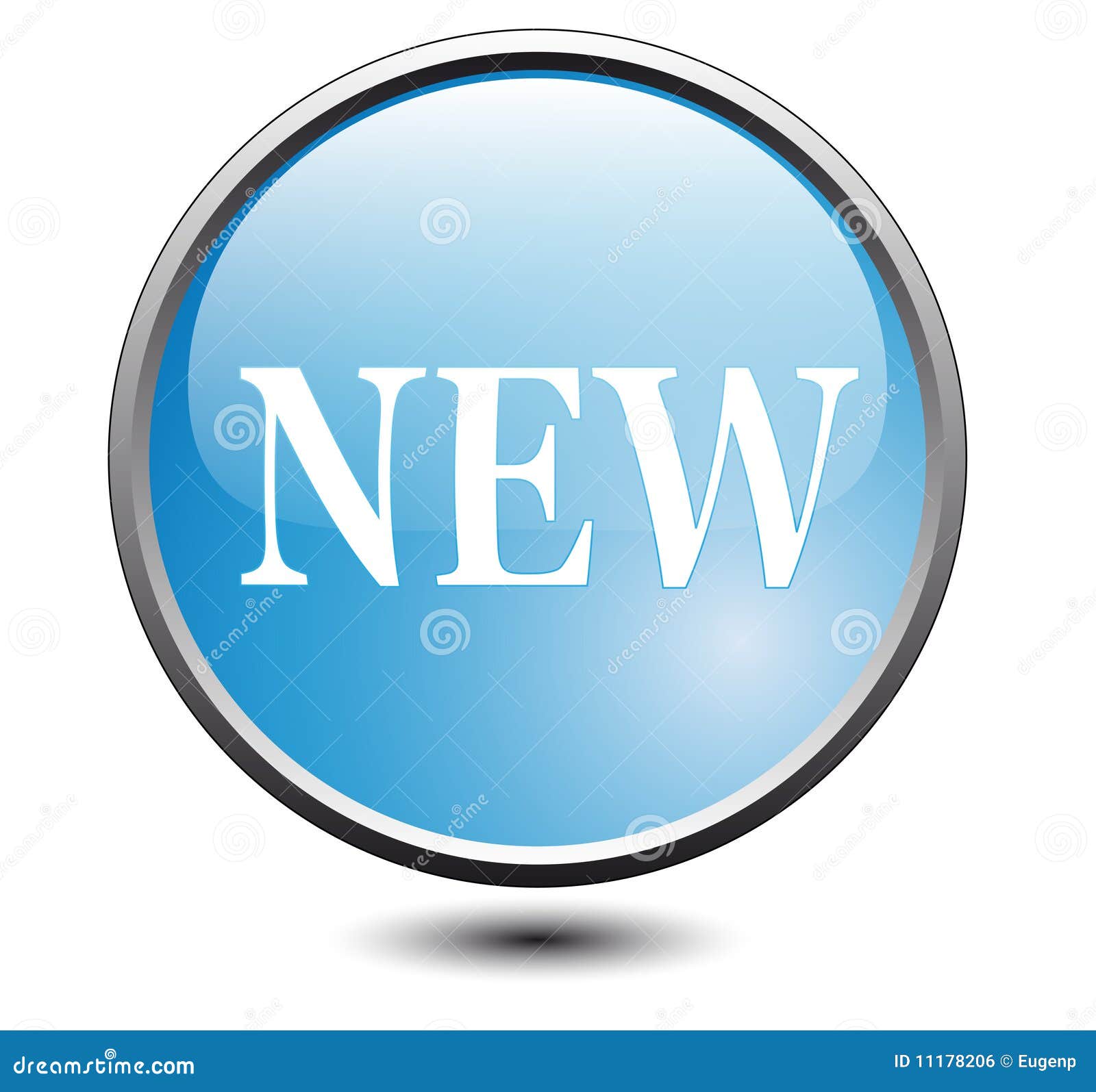 Button new stock vector. Illustration of topically, button - 11178206
