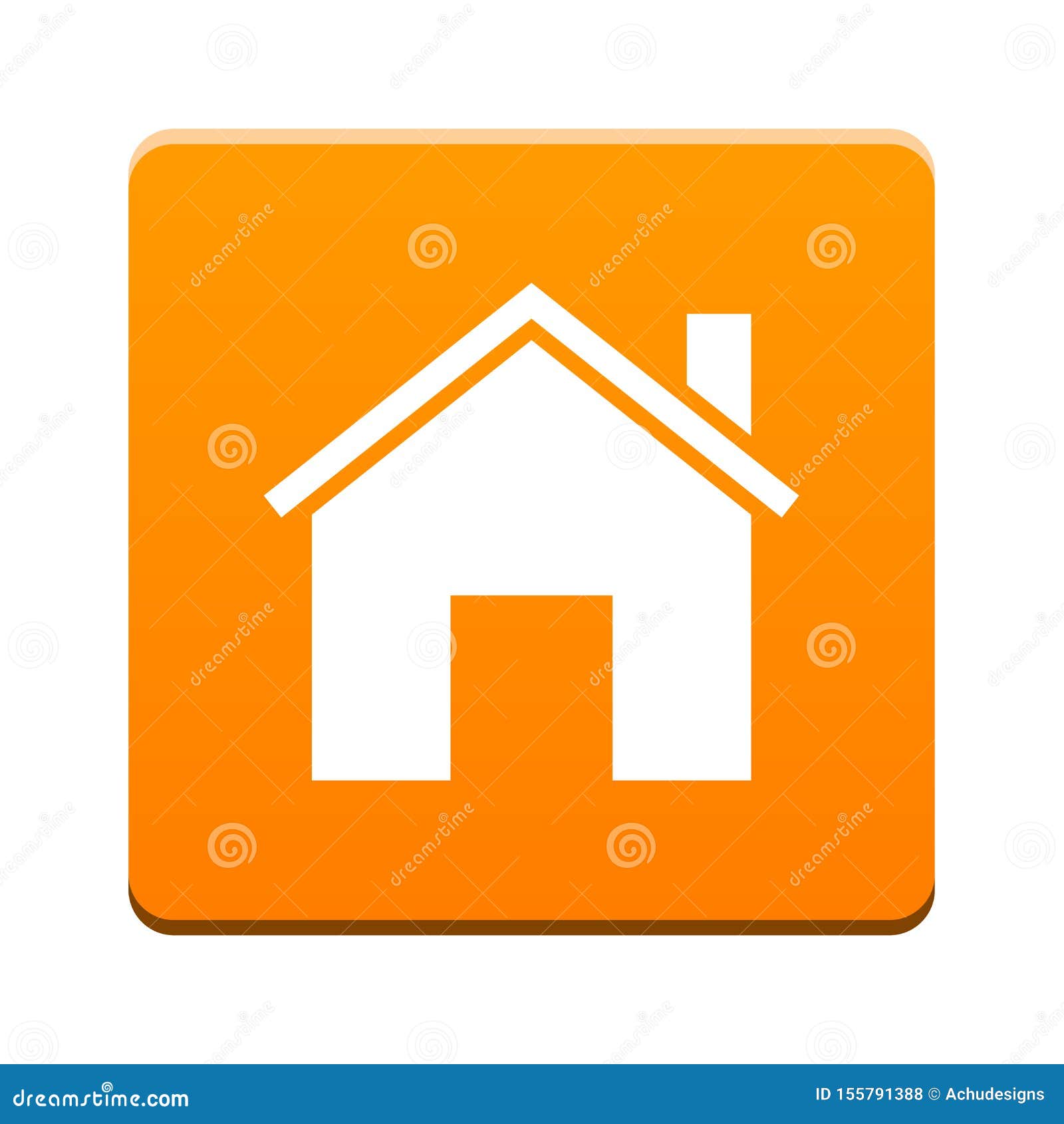 Home icon button stock vector. Illustration of filled - 155791388