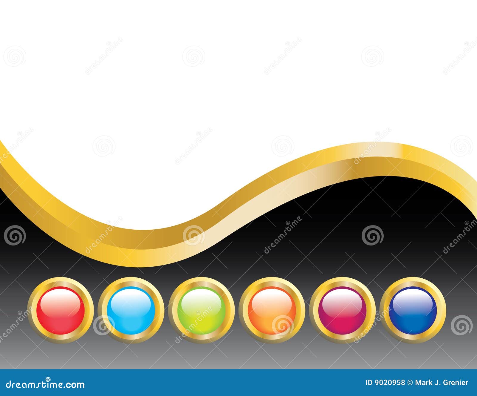 Button Panel stock vector. Illustration of technology - 9020958