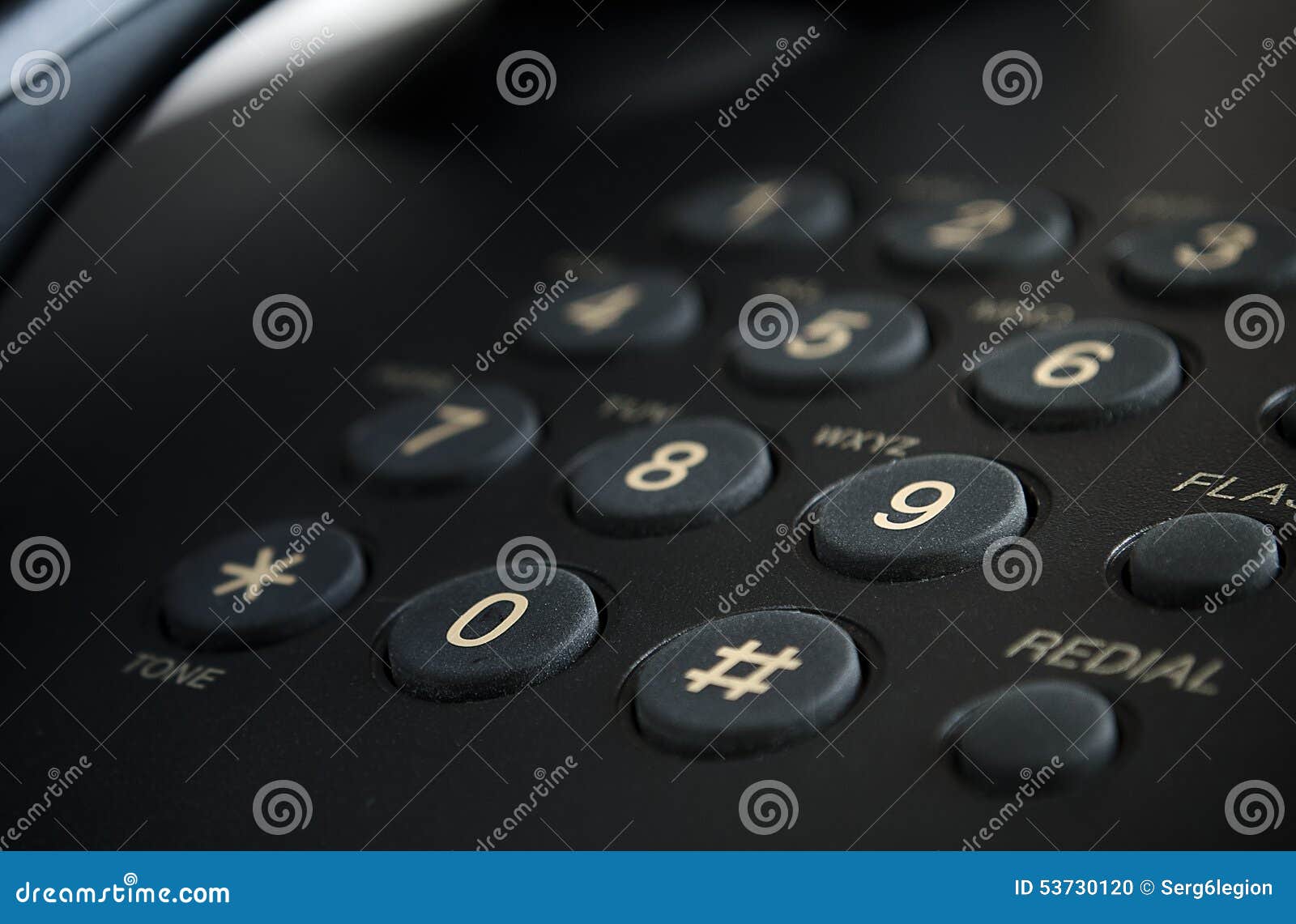 The Button on Phone the Device. Stock Photo - Image of ...