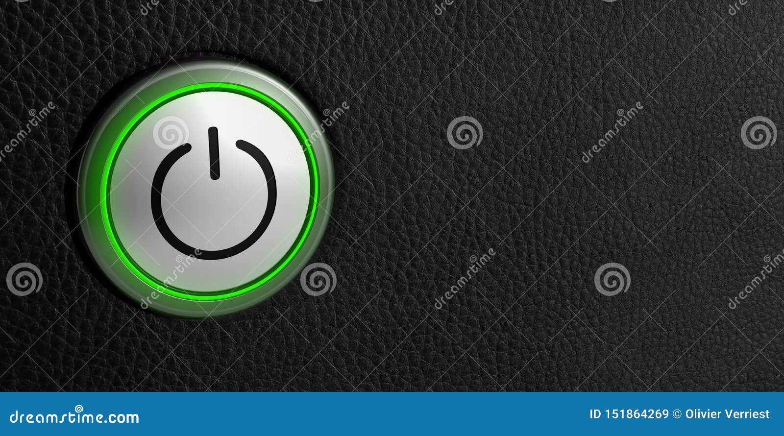 Button Power Start Symbol Technology Push Stock Illustration ...