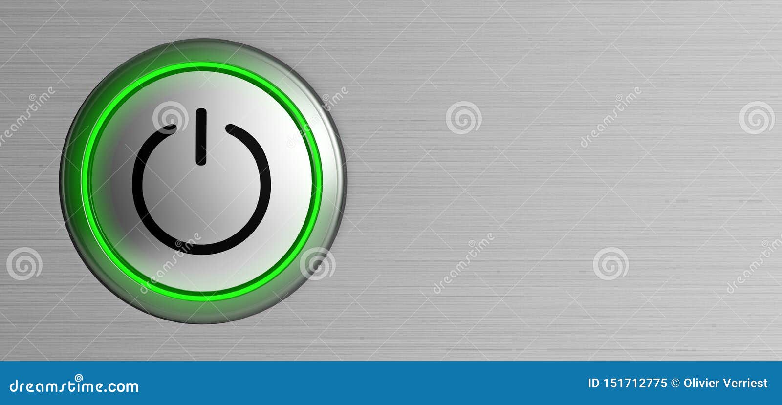 Button Power Start Symbol Technology Push Stock Illustration ...