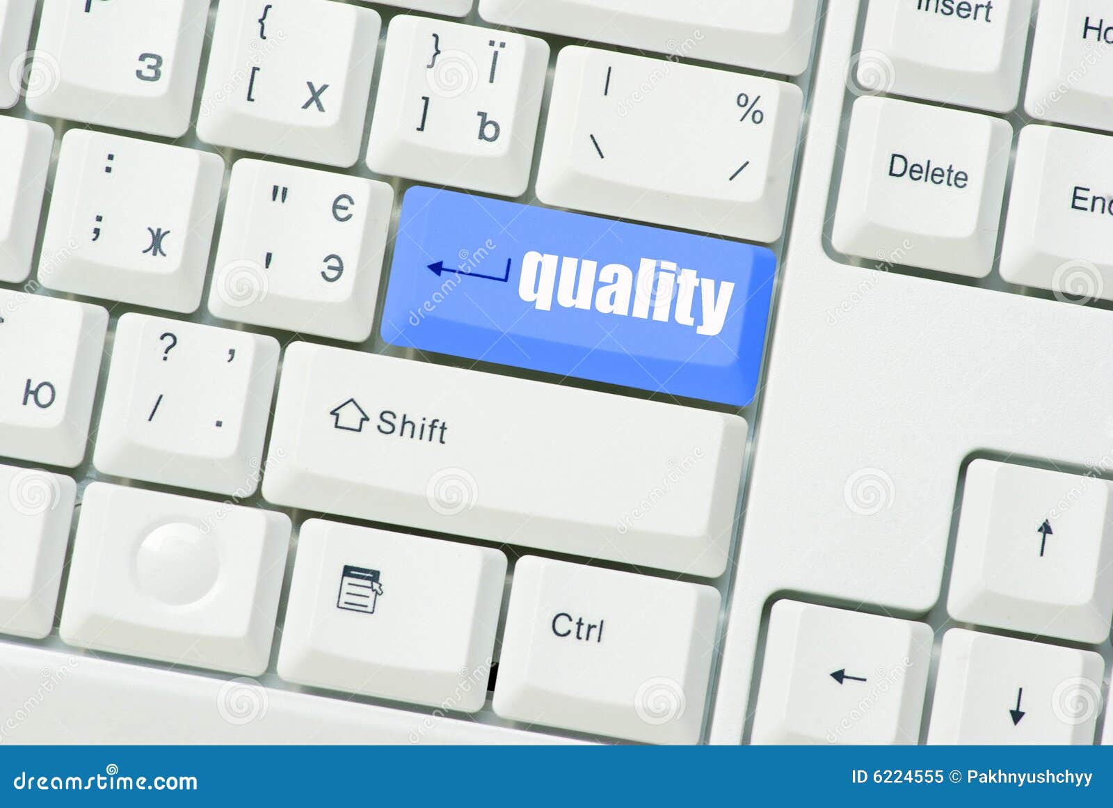 Button of quality stock image. Image of interface, idea - 6224555