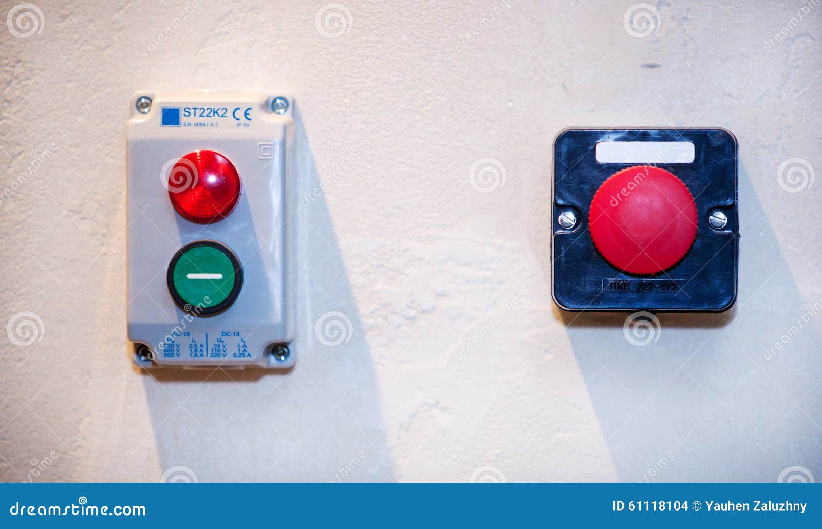 Button stock photo. Image of button, alarm, sirens, dangers - 61118104