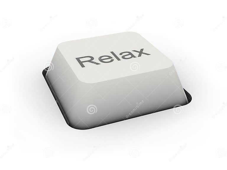 Button Relax stock photo. Image of honeymoon, internet - 8355044
