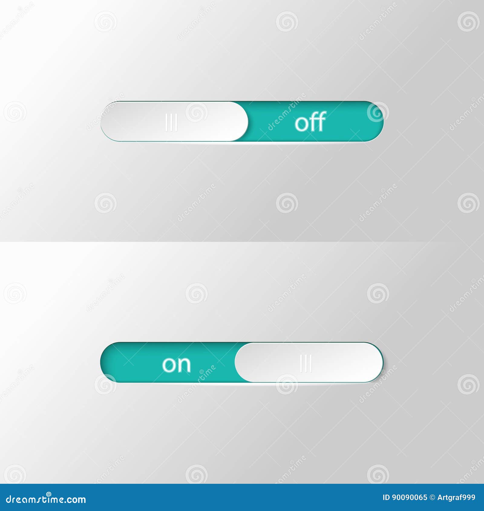 Button slider on off stock illustration. Illustration of abstraction ...