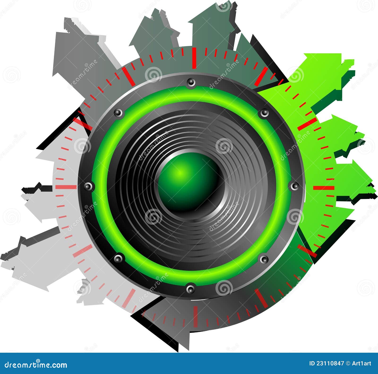 Button sound stock illustration. Illustration of estat - 23110847
