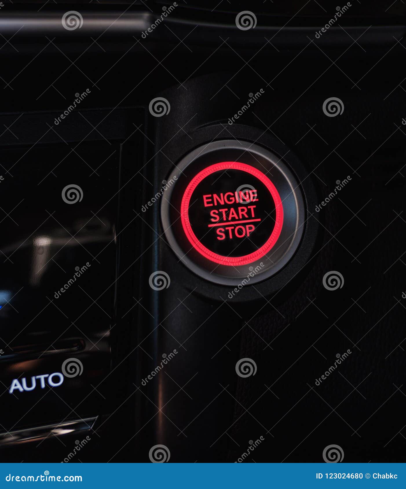 Button Start and Engine Stop Stock Photo - Image of light, banner ...