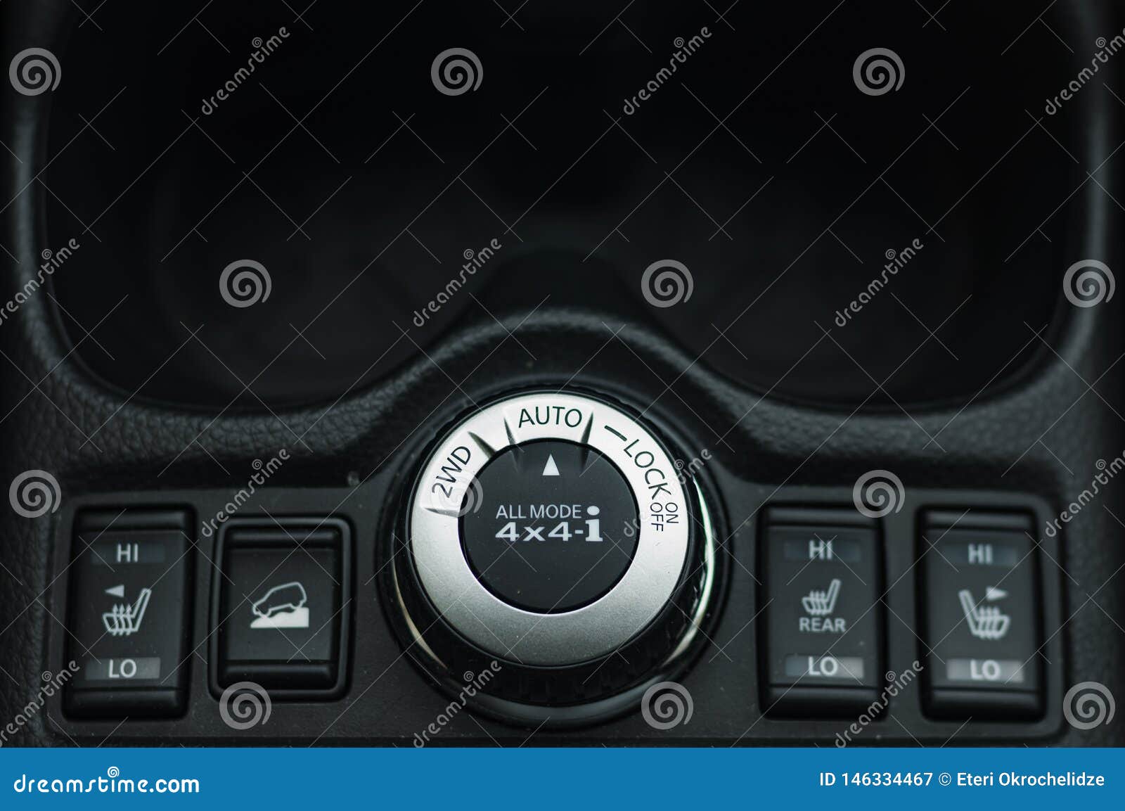 Button Switches Control for Car with Soft-focus and Over Light in the ...