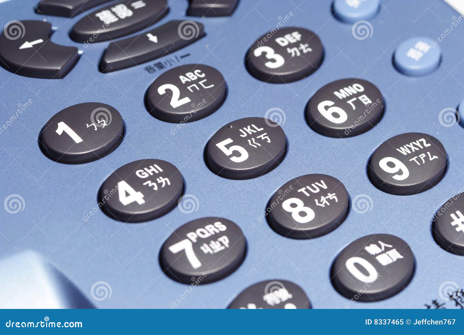 Button of the telephone stock image. Image of communications - 8337465