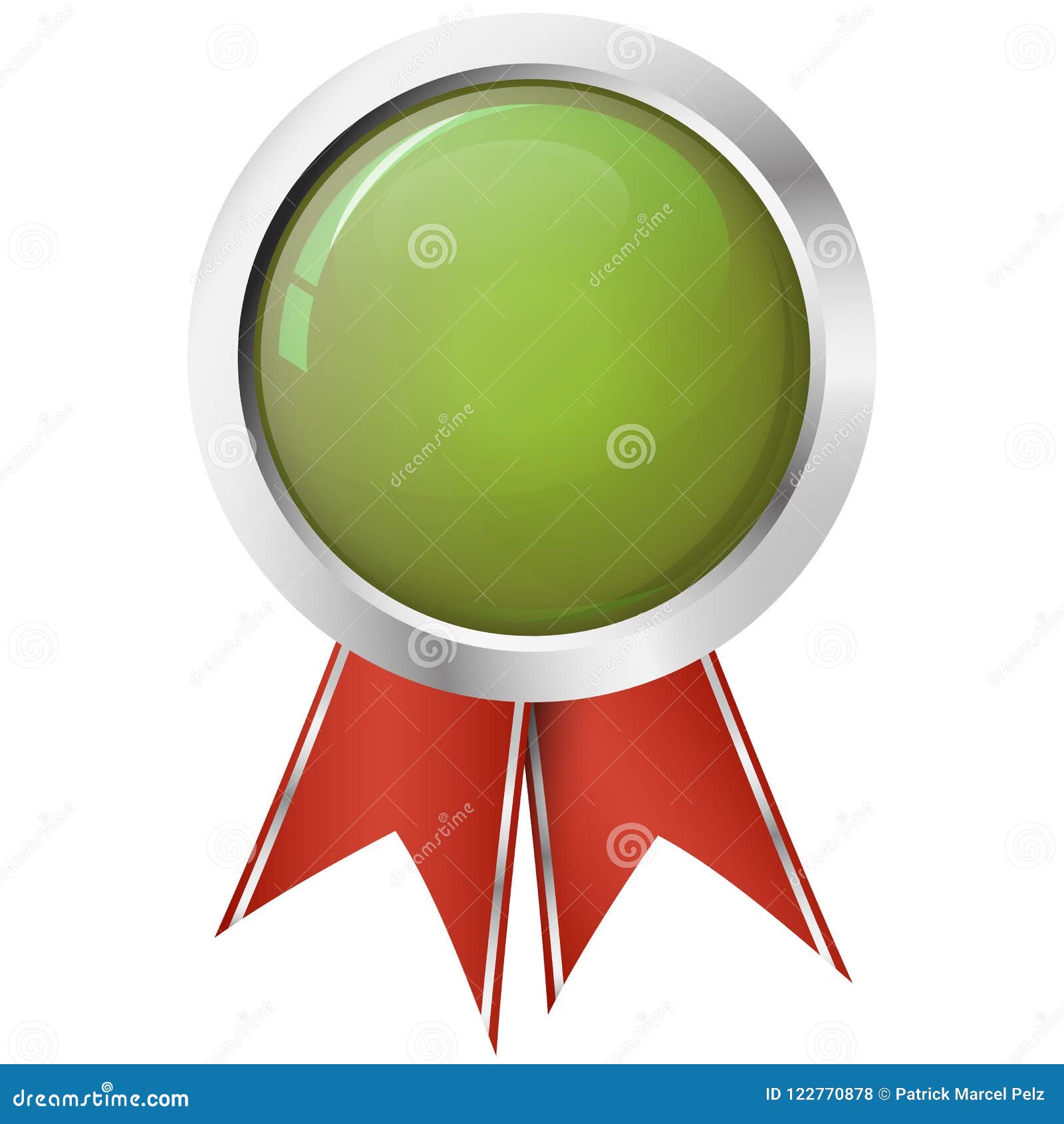 Button template colored stock vector. Illustration of badge - 122770878