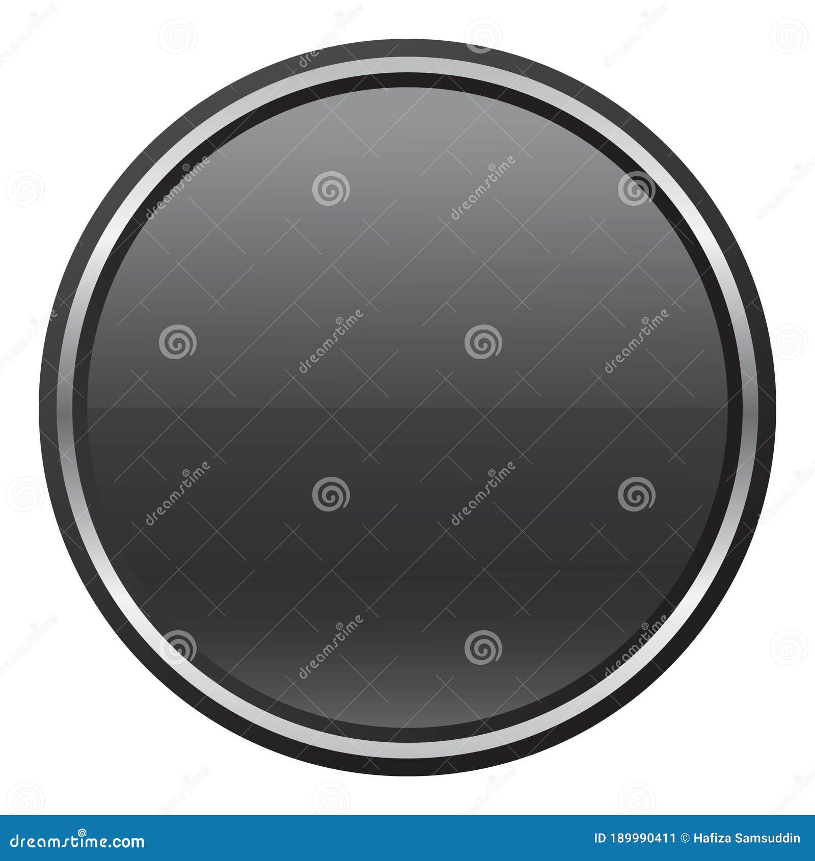 Button Template. Vector Illustration Decorative Design Stock Vector ...