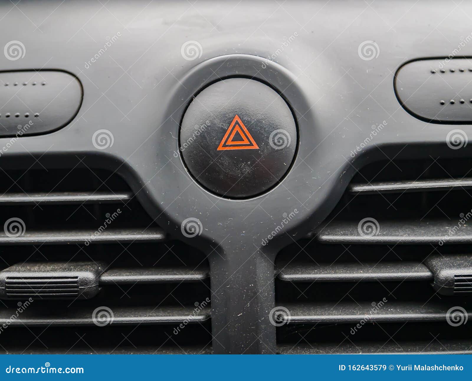 Button To Turn on the Emergency Vehicle Stock Image - Image of closeup ...