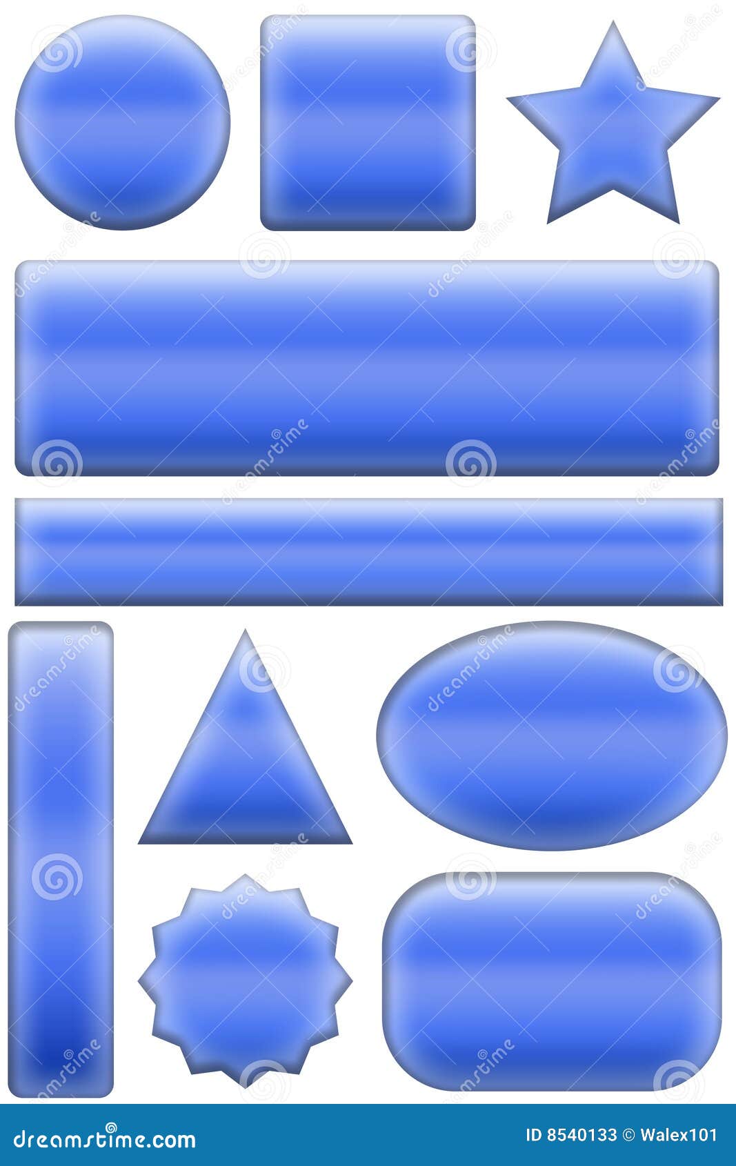 Button web blue stock illustration. Illustration of navigation - 8540133