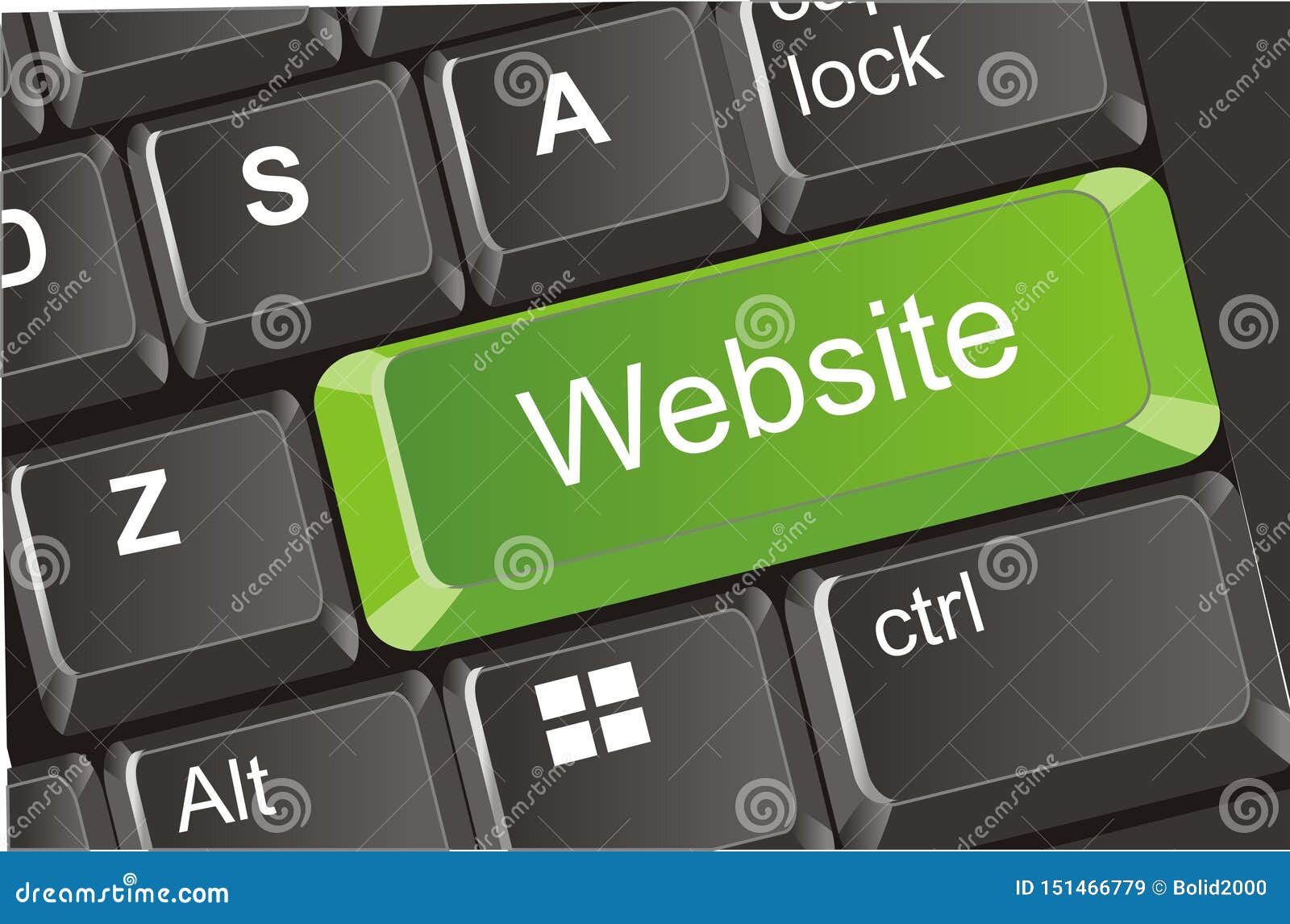 Button with word website stock illustration. Illustration of signs ...