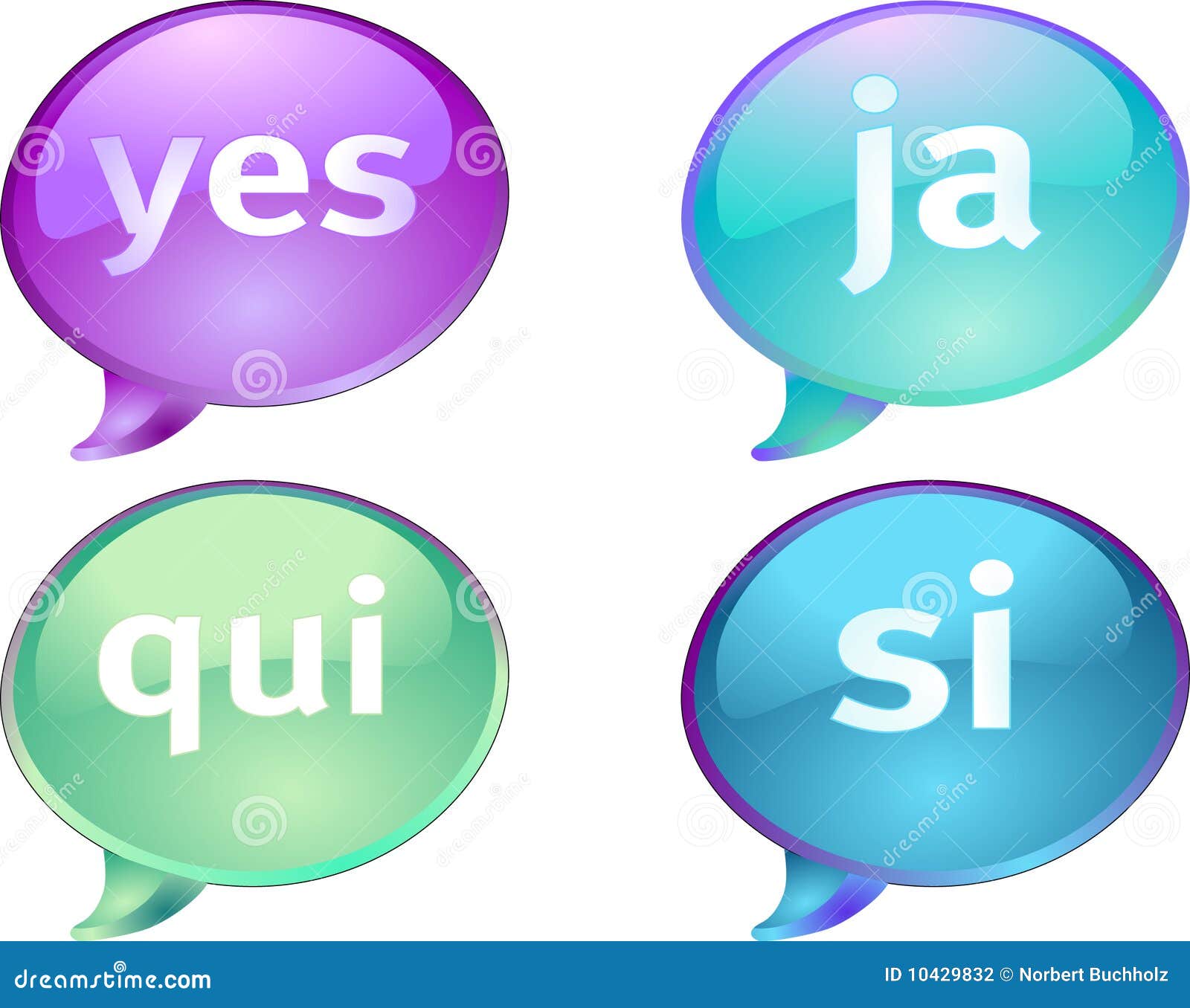 Button yes, ja stock vector. Illustration of green, paper - 10429832