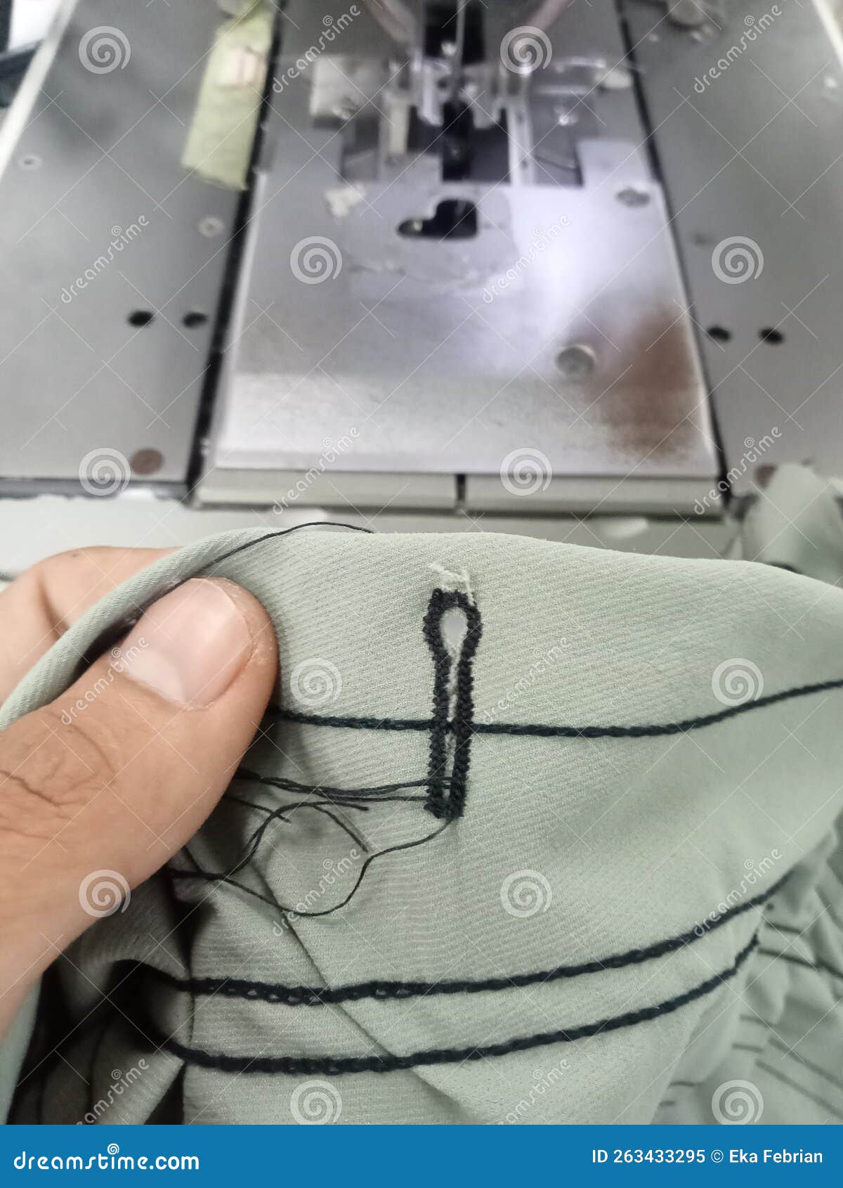 Buttonhole Sewing Machine Royalty-Free Stock Photo | CartoonDealer.com ...