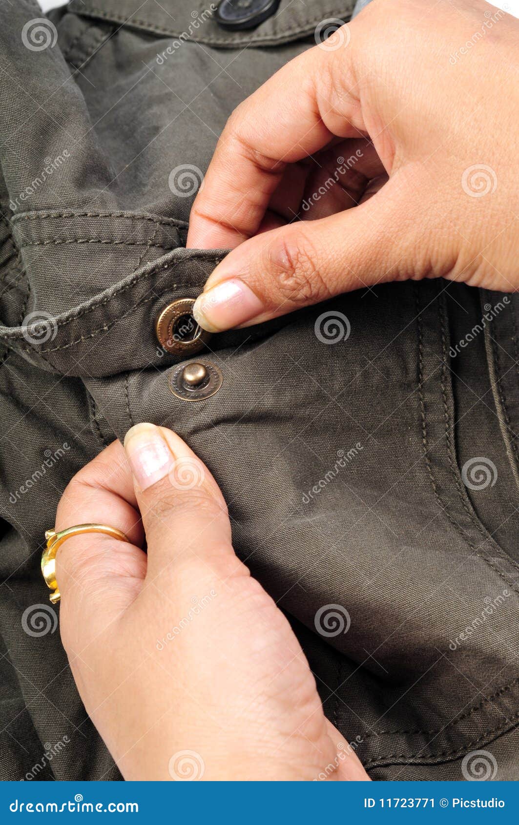Buttoning the pocket stock image. Image of jacket, denim - 11723771