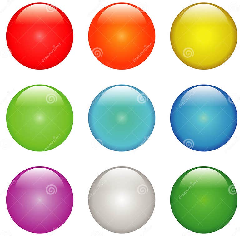 Buttons stock illustration. Illustration of design, page - 1127735