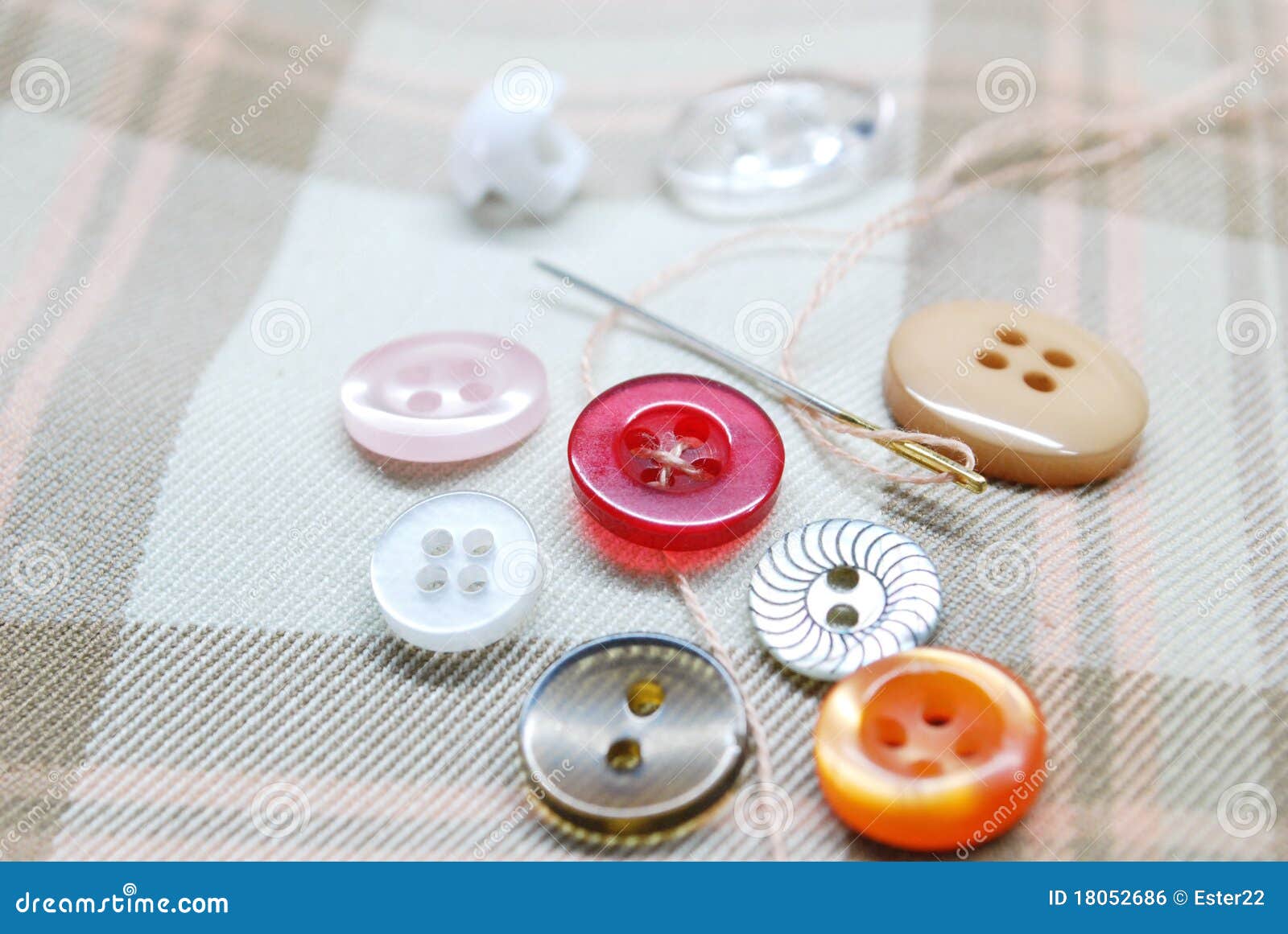 Buttons stock photo. Image of cloth, fashion, handwork - 18052686