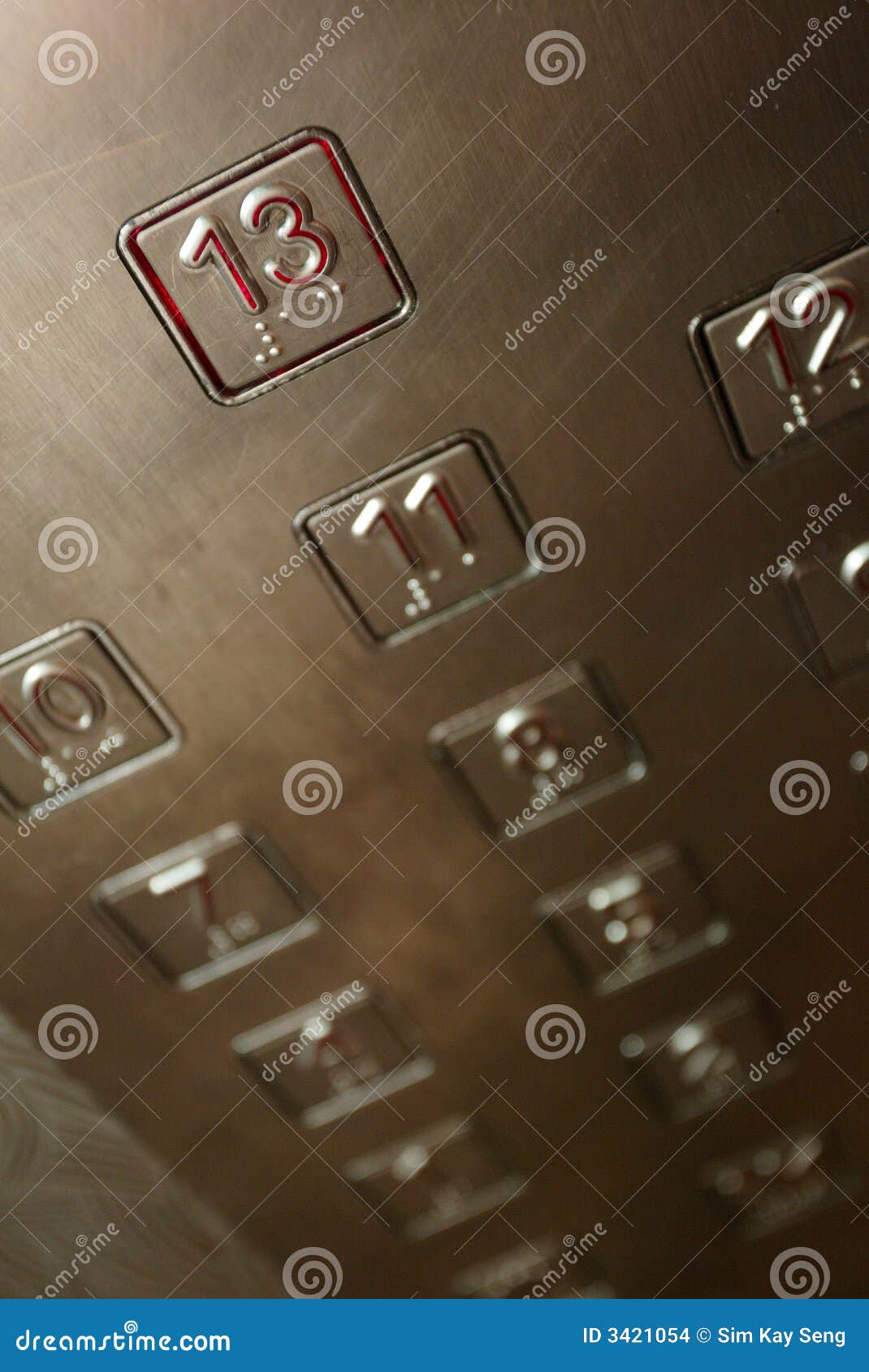 Buttons stock photo. Image of lift, column, technology - 3421054