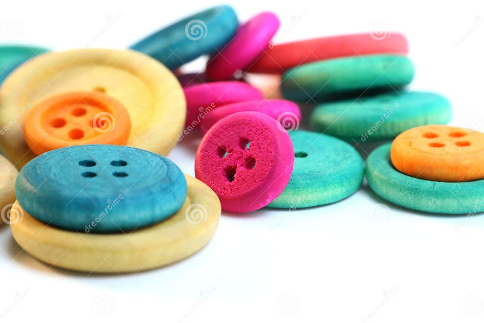 Buttons stock photo. Image of natural, fasten, buttons - 5950522