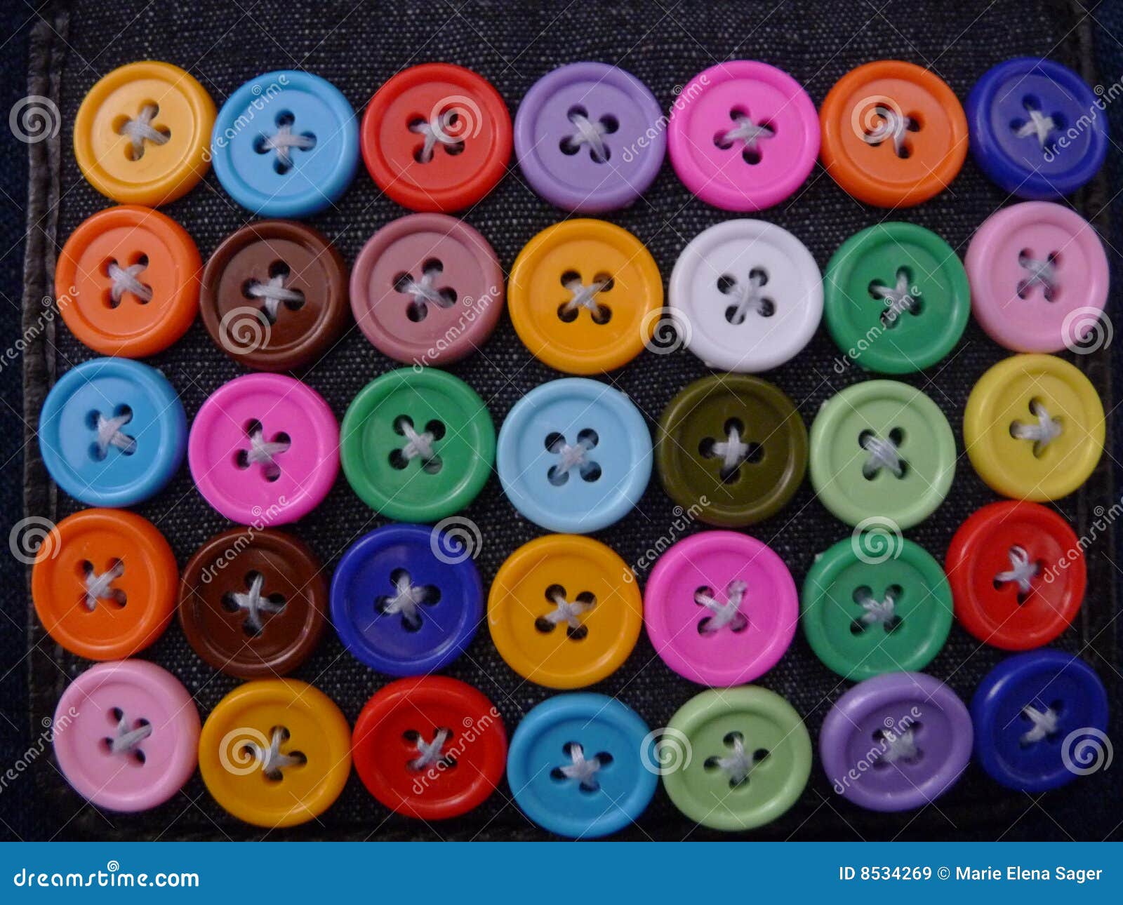 Colorful Buttons stock image. Image of object, green, homemade - 8534269
