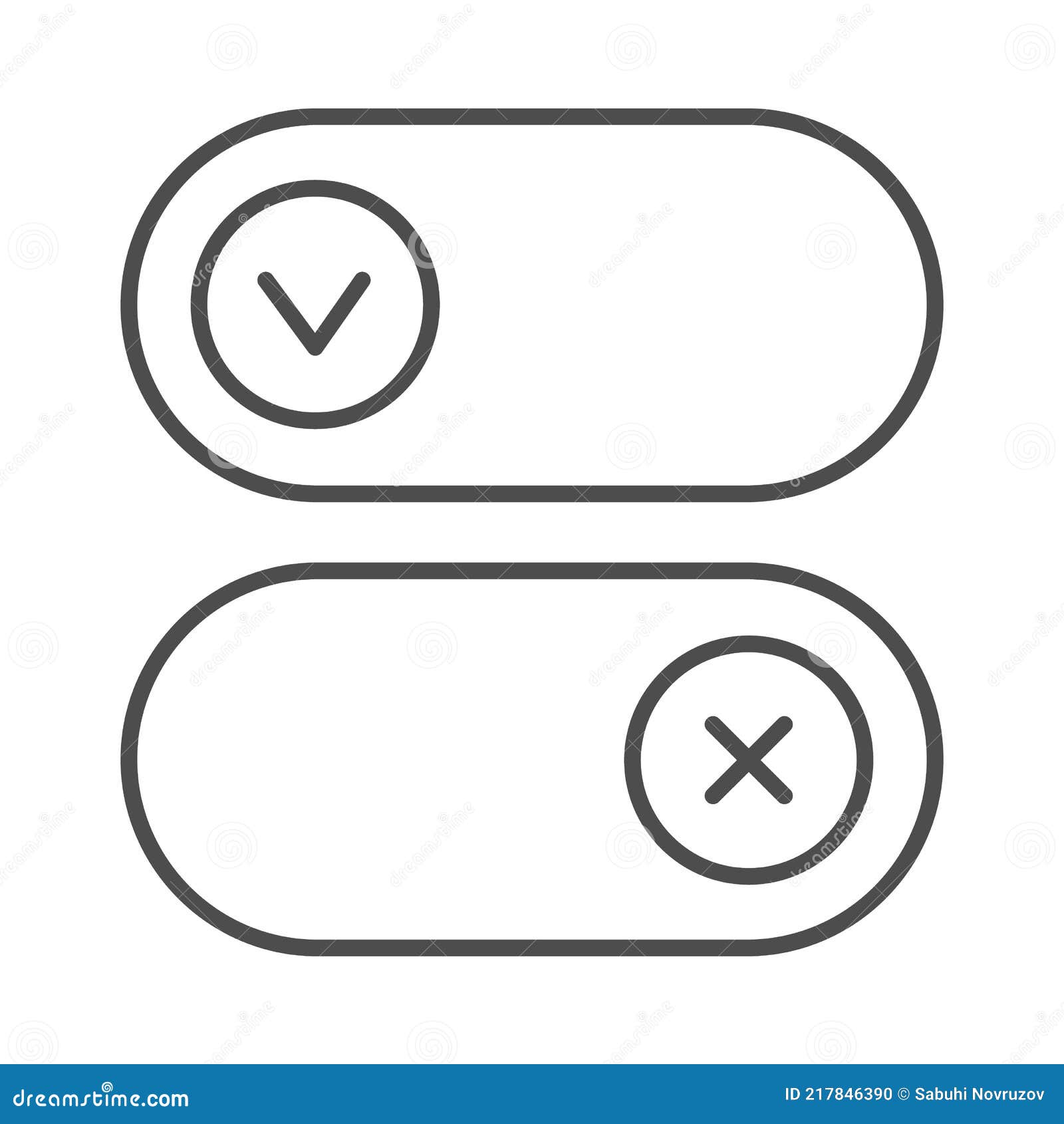 Active And Inactive Isolated Like And Comment Design Elements Icons In ...