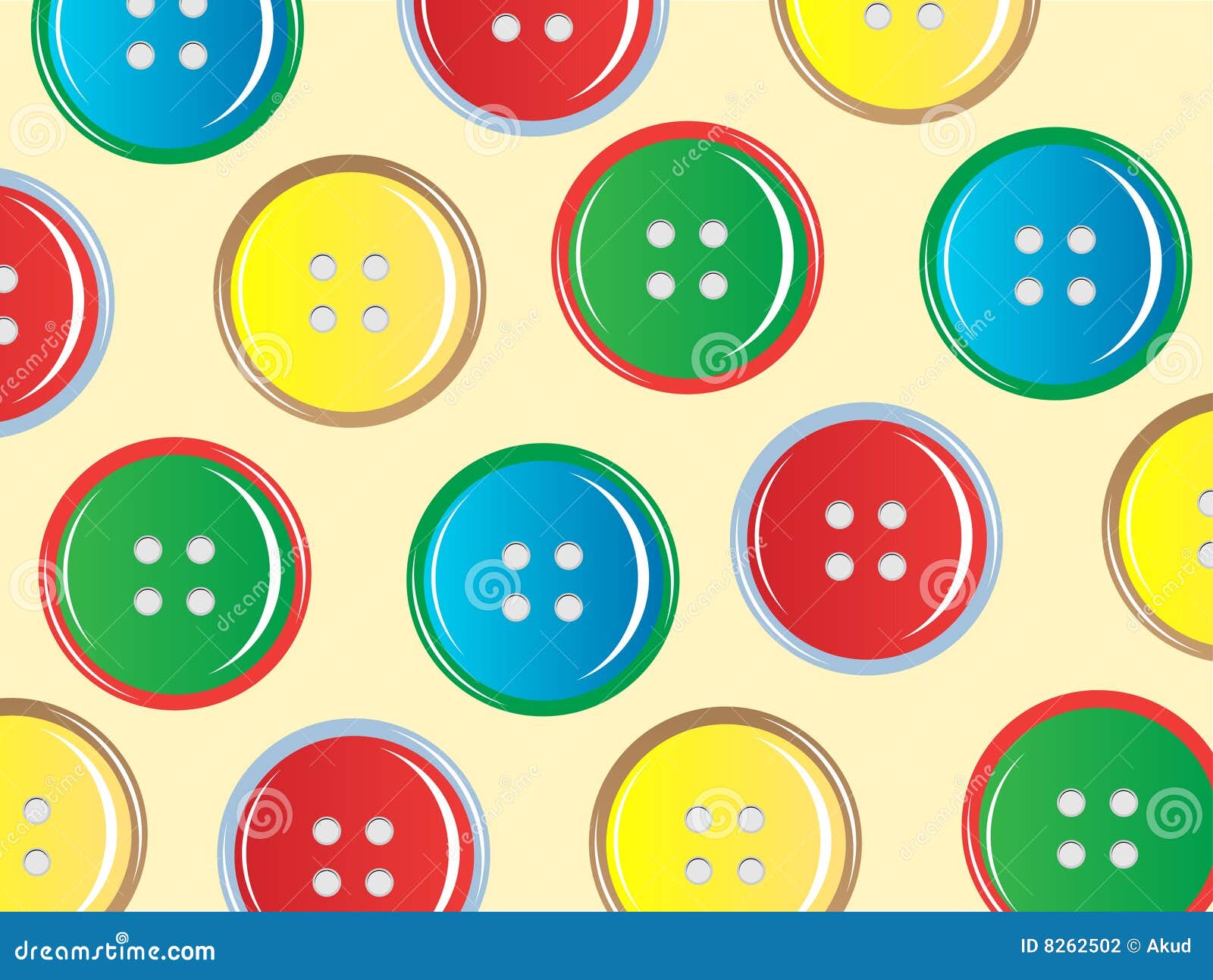 Buttons background stock vector. Illustration of blue - 8262502