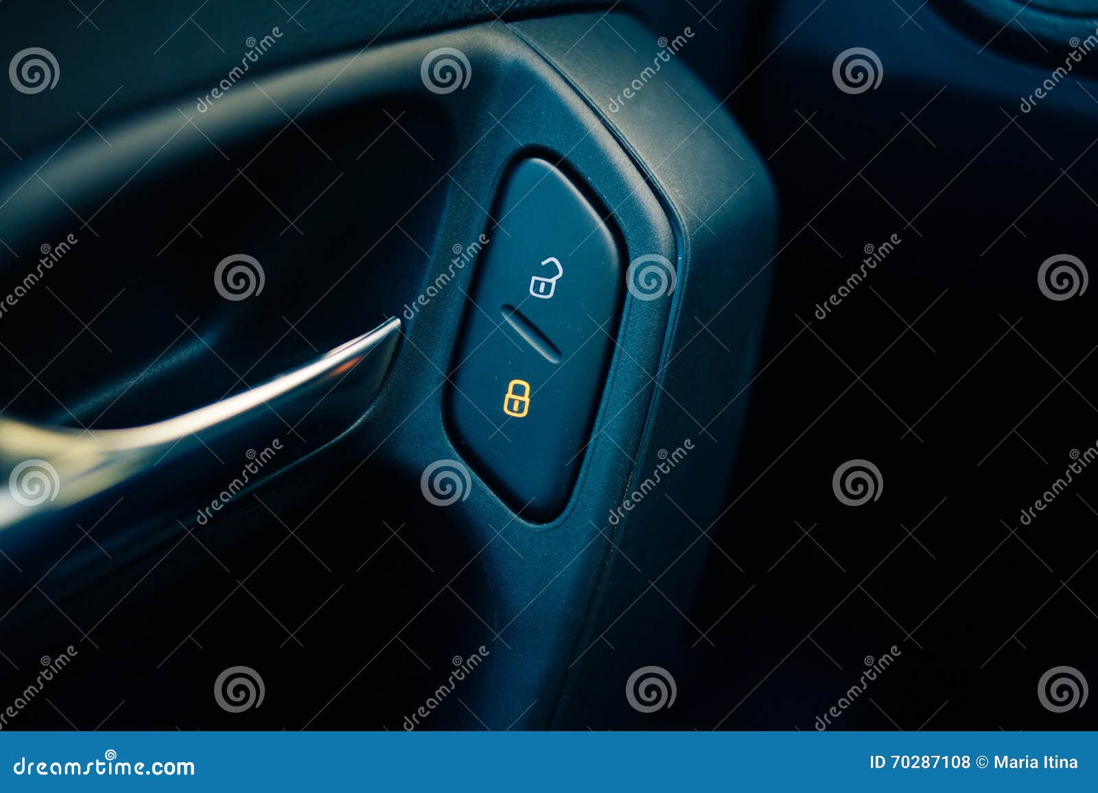 Buttons of central lock stock photo. Image of button - 70287108