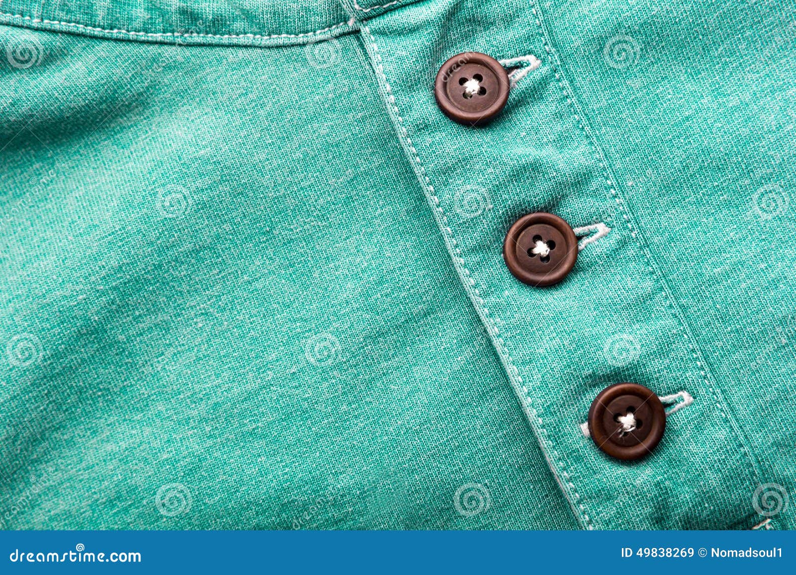Buttons on cloth stock image. Image of line, blue, buttons - 49838269