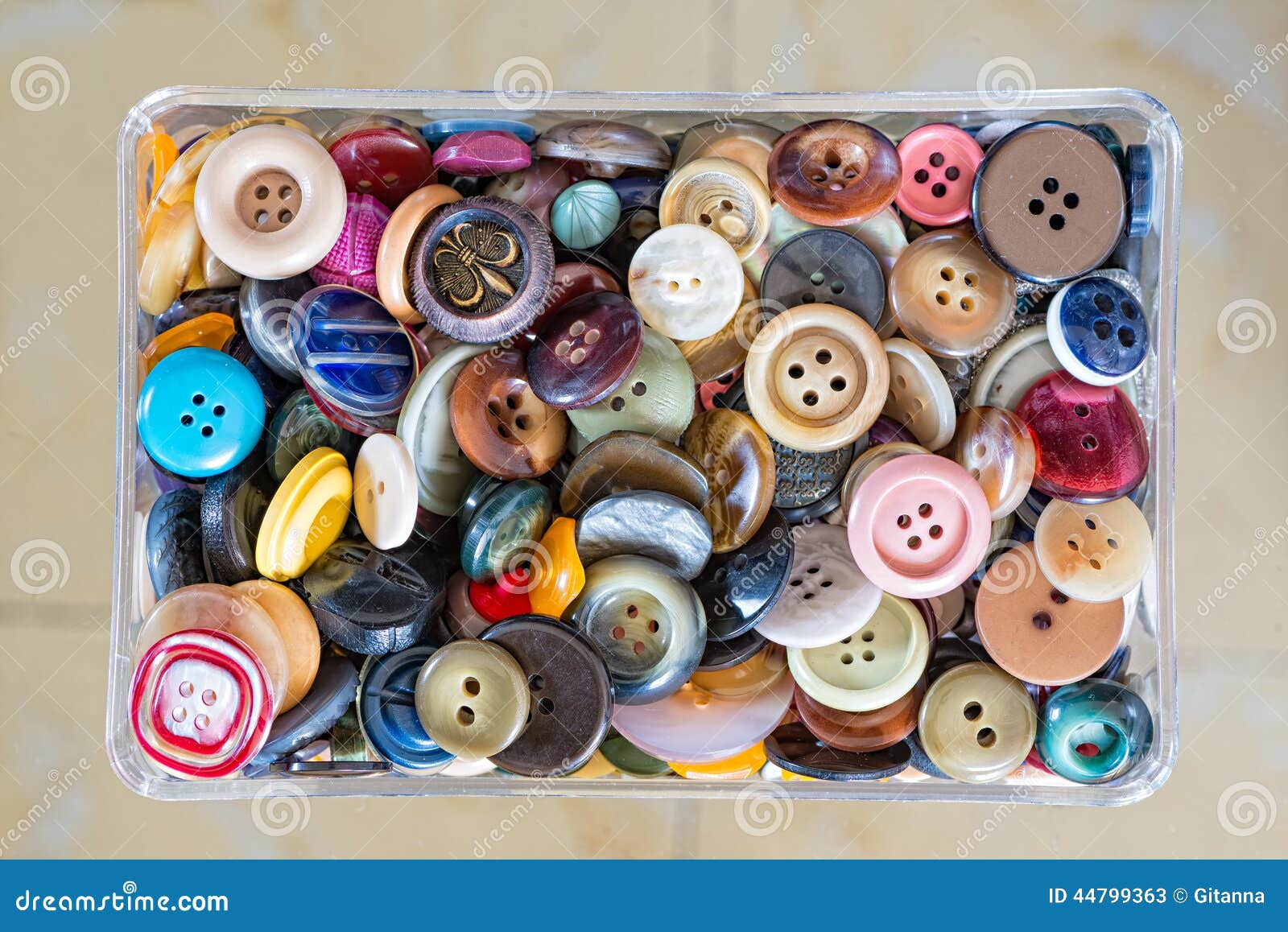 Buttons for clothes stock image. Image of design, collection - 44799363