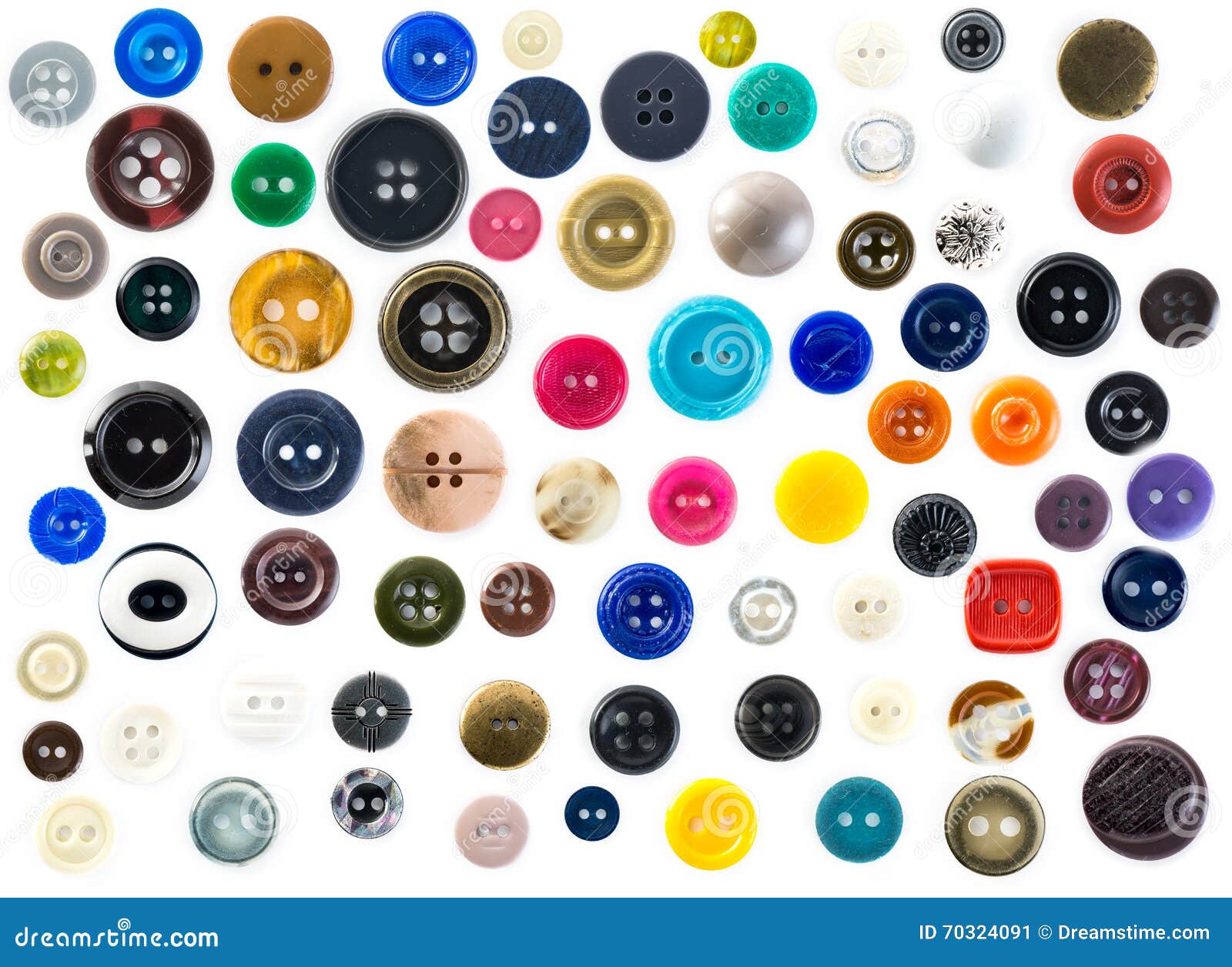Buttons collection stock image. Image of group, sewing - 70324091