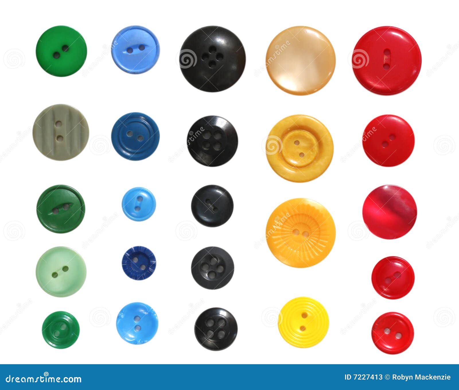 Buttons Collection stock image. Image of background, coloured - 7227413