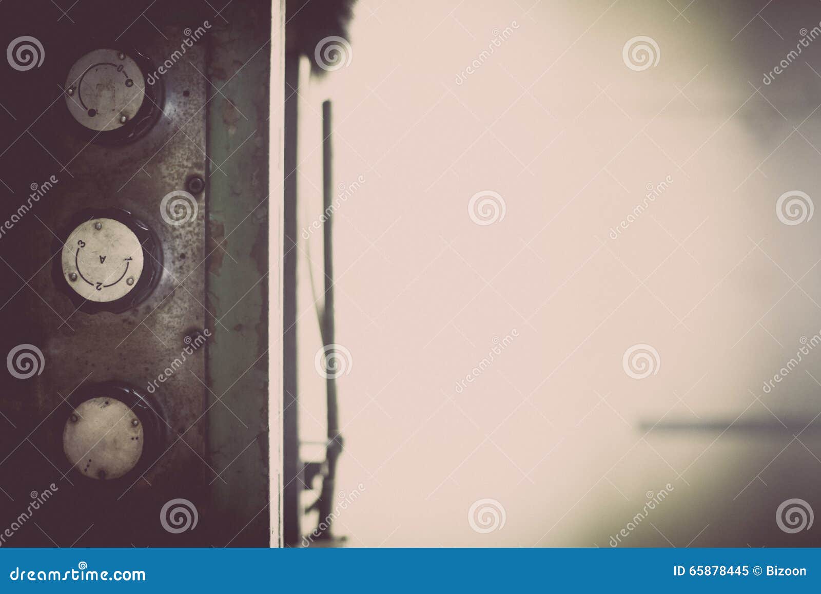 Buttons on a control panel stock image. Image of dashboard - 65878445