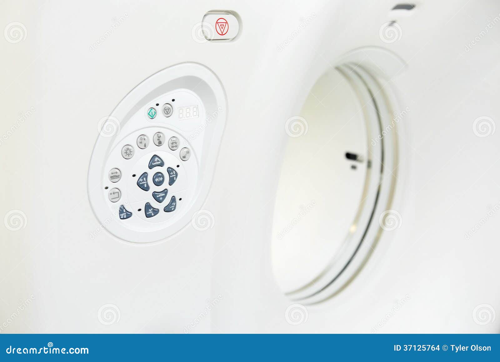 Buttons on CT Scan Machine stock photo. Image of scanner - 37125764