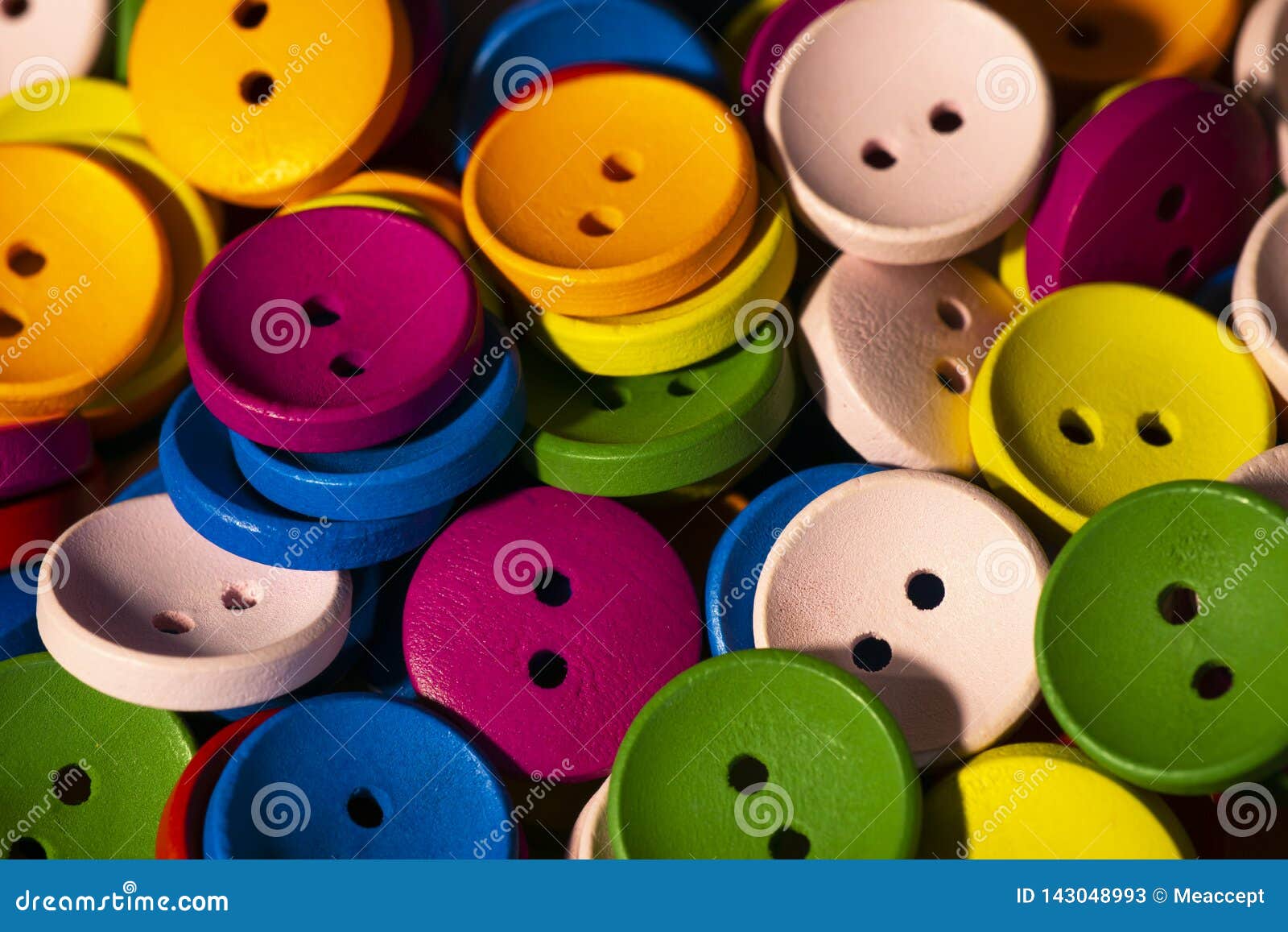 Buttons of Different Colors Stock Image - Image of circle, background ...