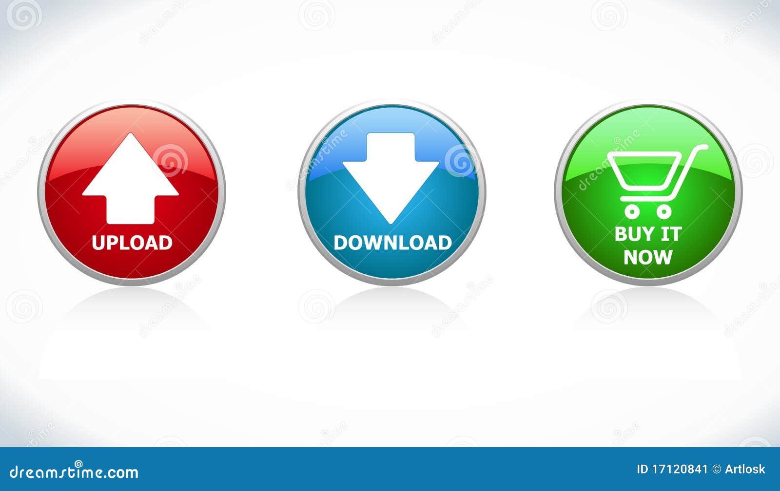 Download Upload Delete Glass Button Set, Press, Hover. Web Button Icon ...